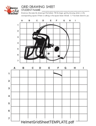 Art Grid Drawing Worksheets 30+ Free Printable Grid Drawing Worksheets